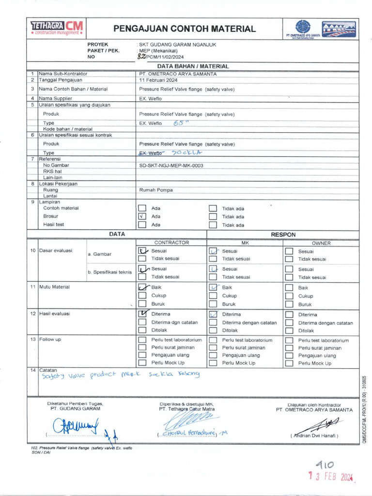 082 FLANGE SAFETY VALVE Weflo | PDF