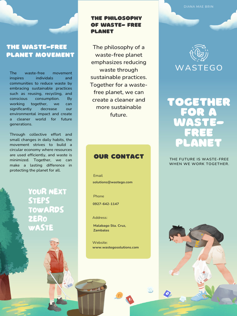 Brochure Output | PDF | Waste | Reuse