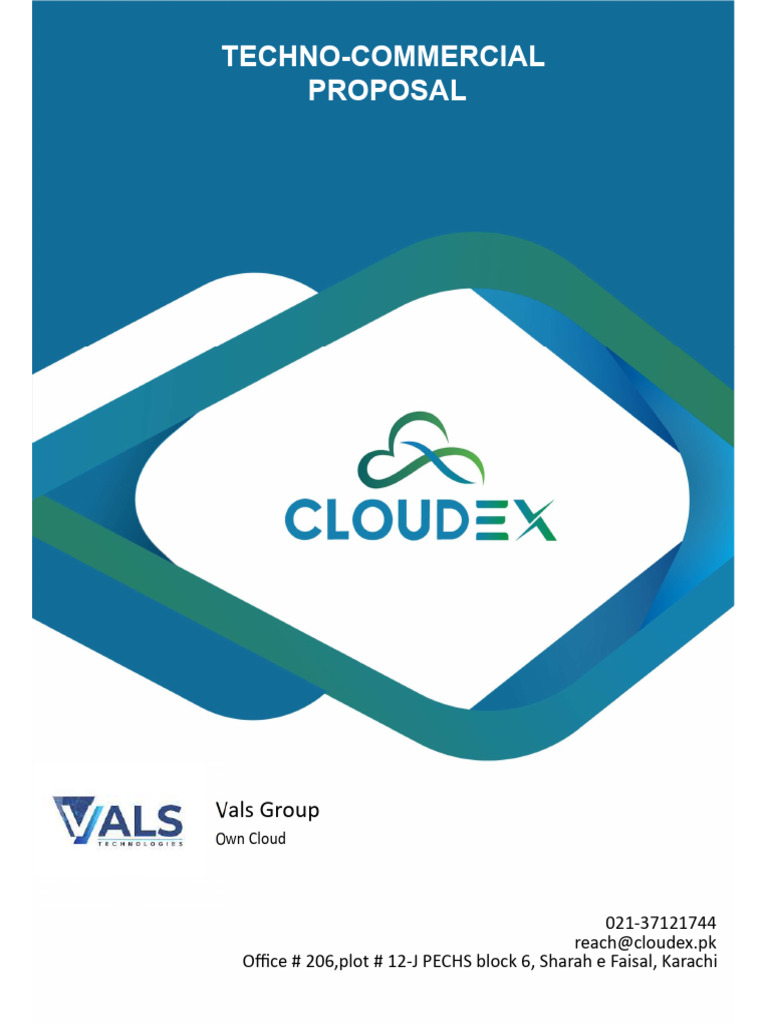 Vals Group - Own Cloud Storage Proposal | PDF | Software As A Service ...