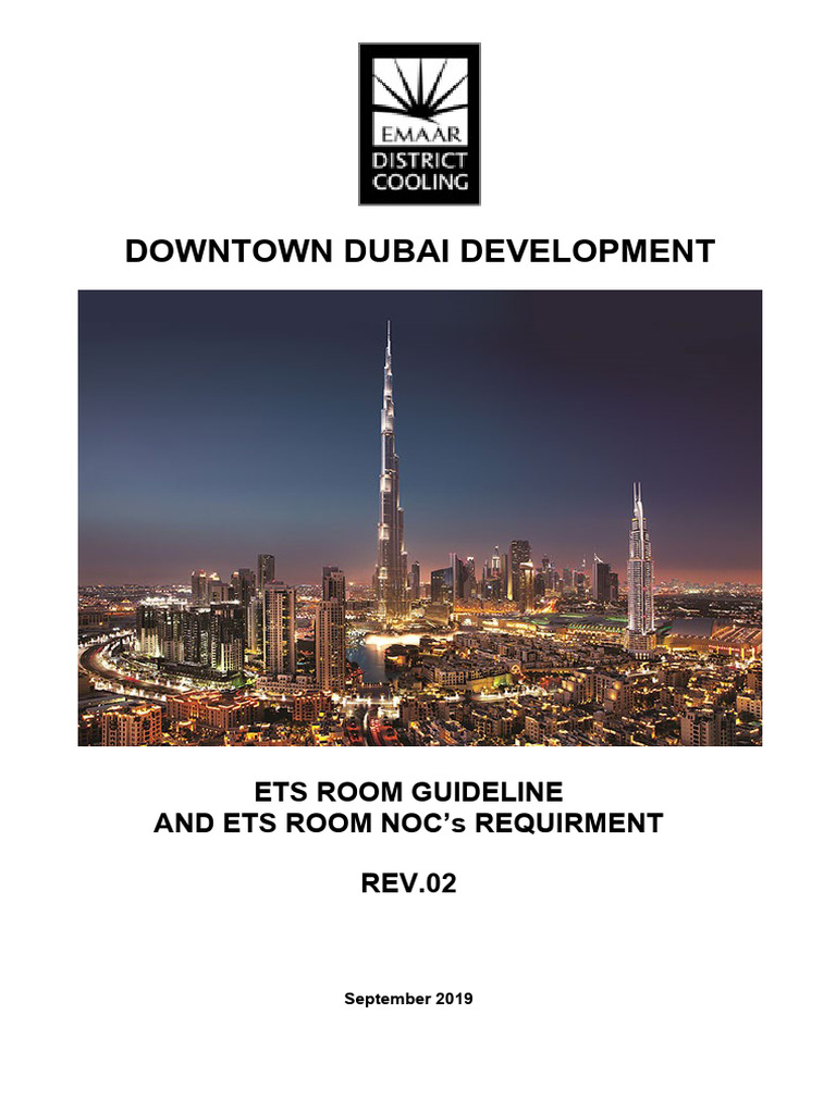 DDD ETS Room Guideline and NOC Requirements - Rev.02 | PDF | Pump ...