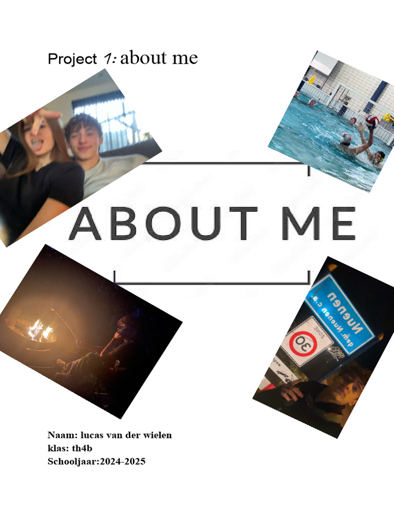 Lucas Van Der Wielen - Eerste Versie - Werkdocument Project 1 | PDF