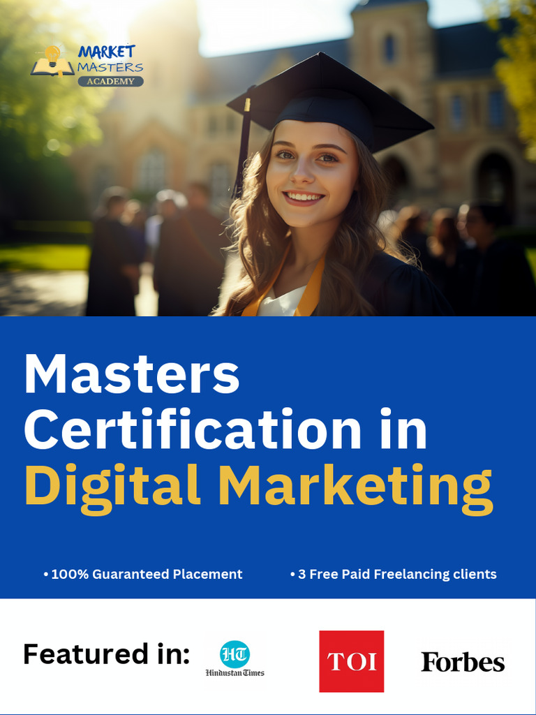 Master in Digital Marketing - 4 Months Program | PDF | Social Media ...