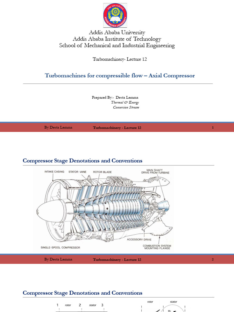Turbomachinery-Lecture 12 | PDF | Turbomachinery | Mechanical Engineering