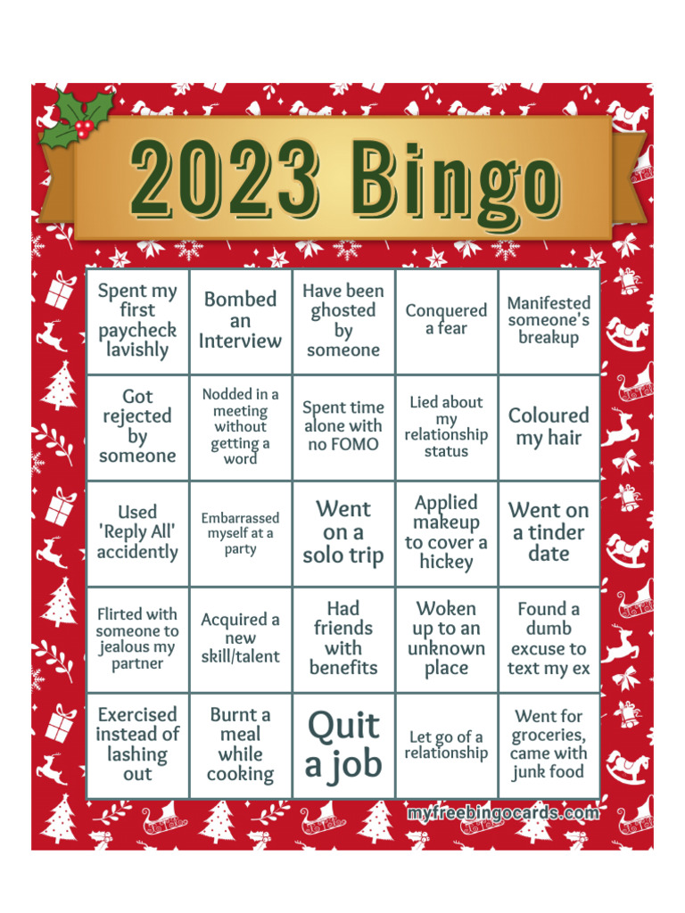 2023 Bingo | PDF