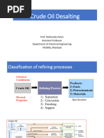 Crude Oil Desalter: Principles & Process | PDF | Emulsion | Desalination