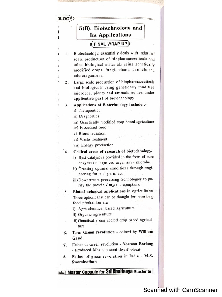 Master Capsule Biotechnology Applications Answered | PDF
