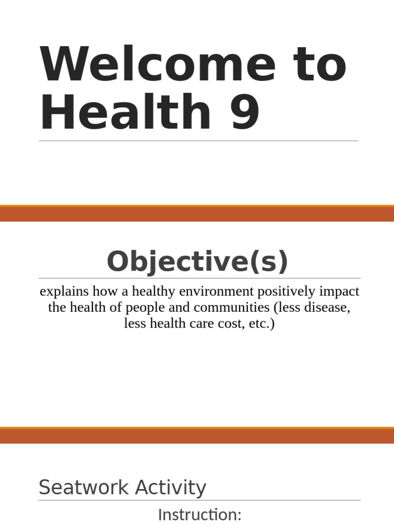 Environmental Health Management | PDF