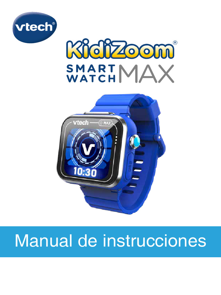 VTech Manual de Instrucciones Kidizoom Smartwatch Max 5316 | PDF ...