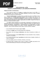 Historia y Evolución del Latín | PDF | latín | imperio Romano