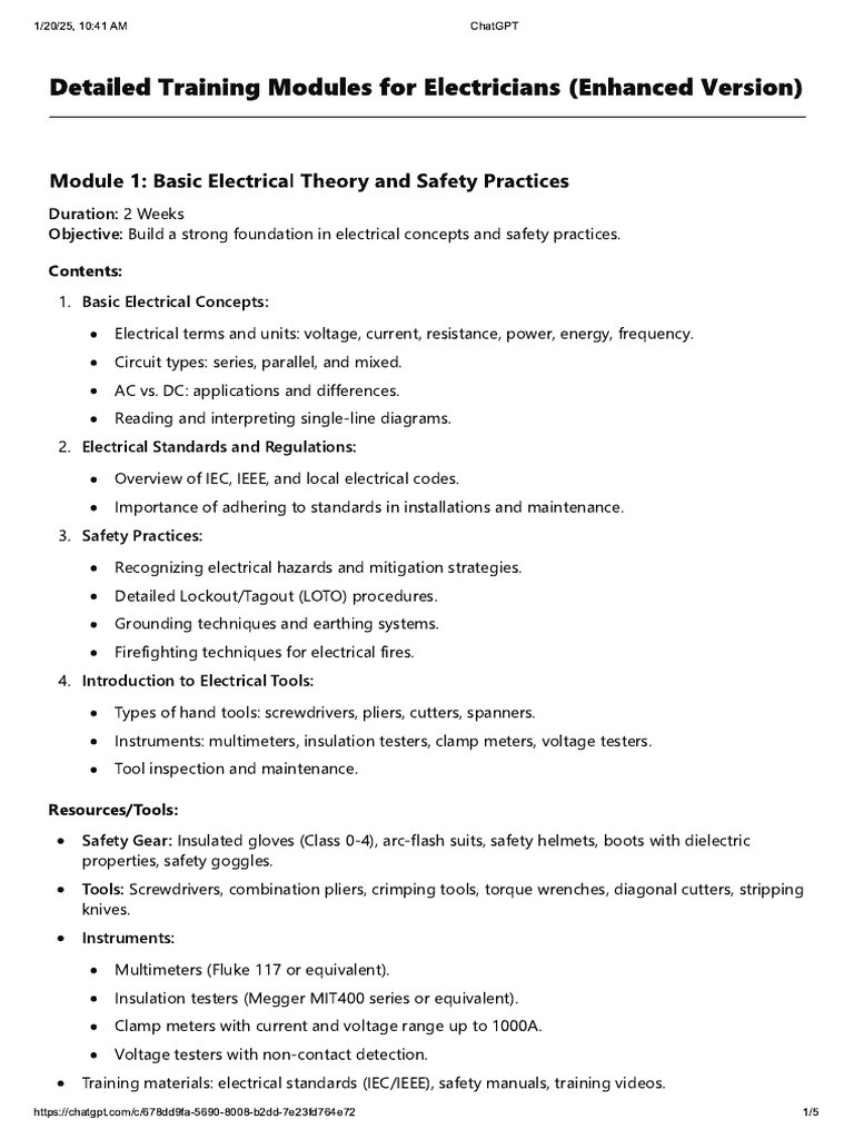 ChatGPT-Training Modules-2 | PDF