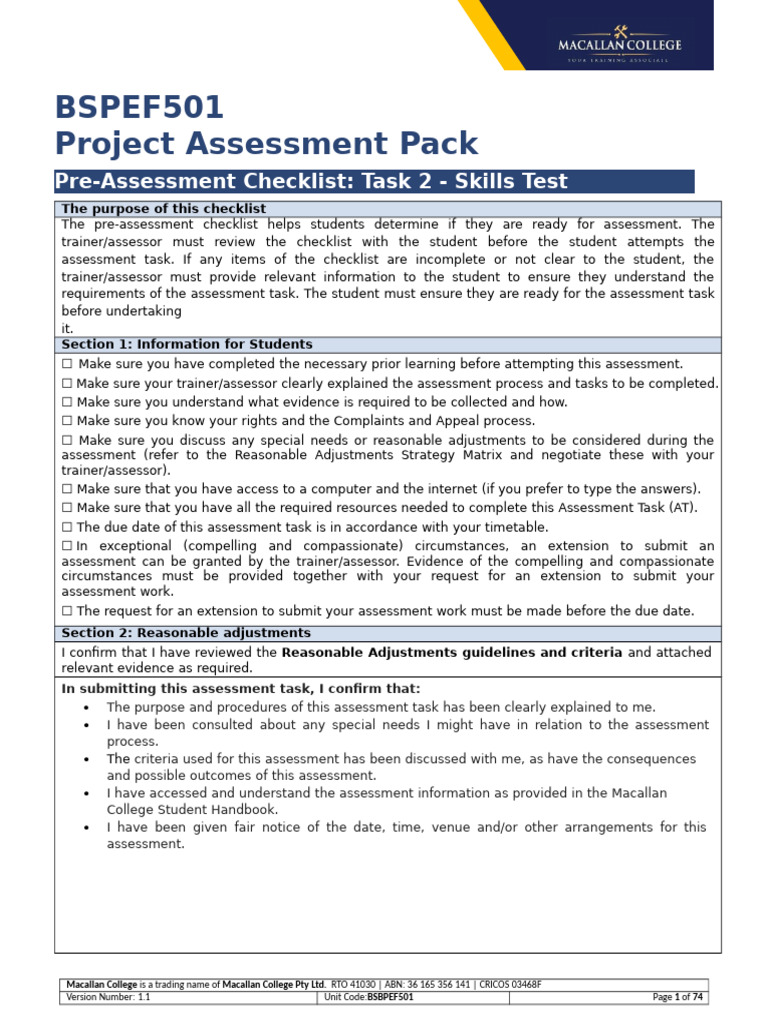 MAC BSBPEF501 Project Assessment Pack v1 VF Jaspreet | PDF | Digital Marketing | Search Engine ...