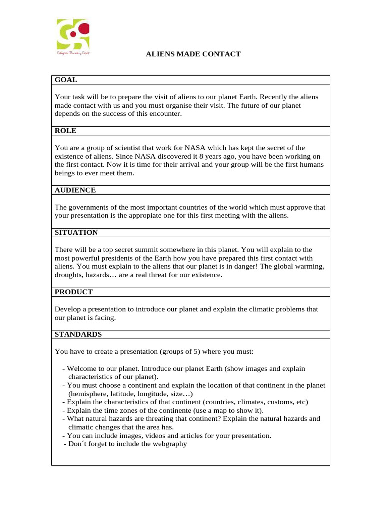 Preparing for First Alien Contact | PDF