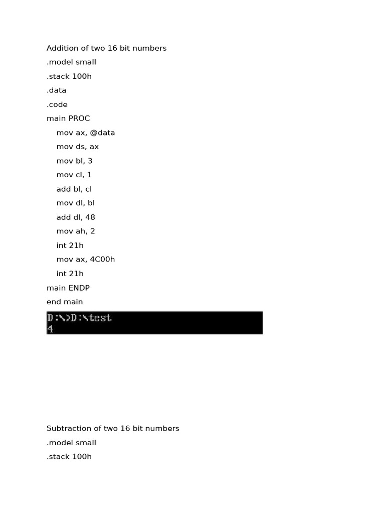 Assembly Language Basics | PDF | Software Engineering | Computer Data