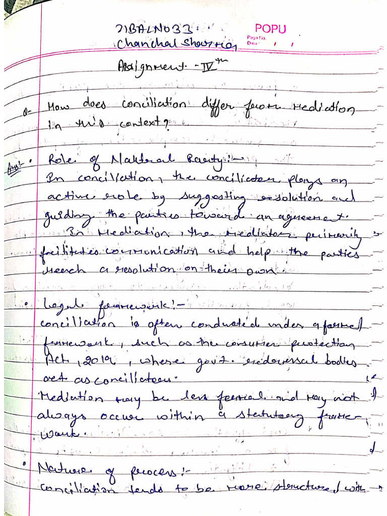 ADR Assignment 4 | PDF