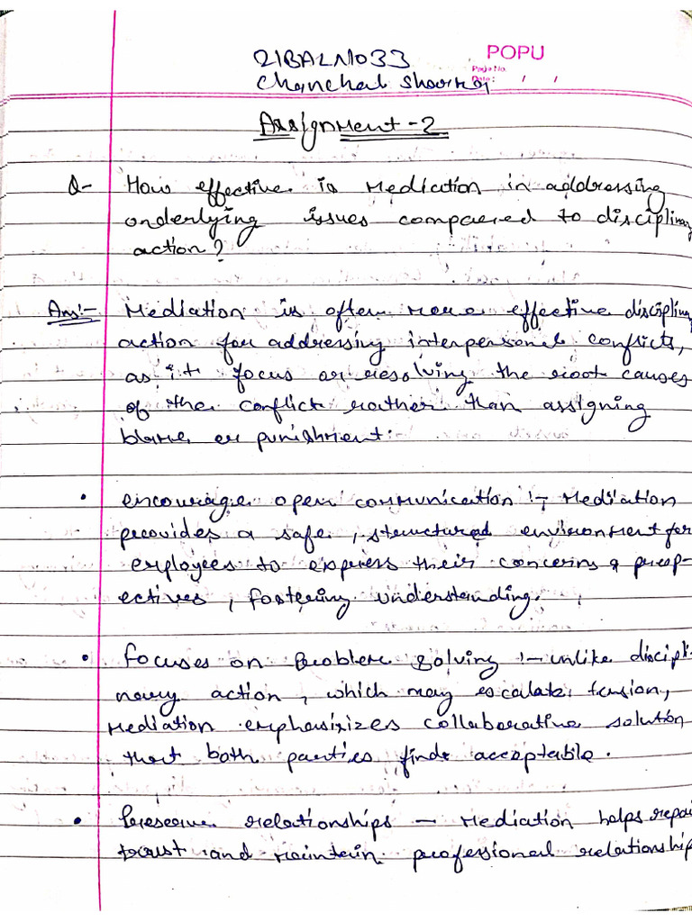 ADR Assignment 2 | PDF