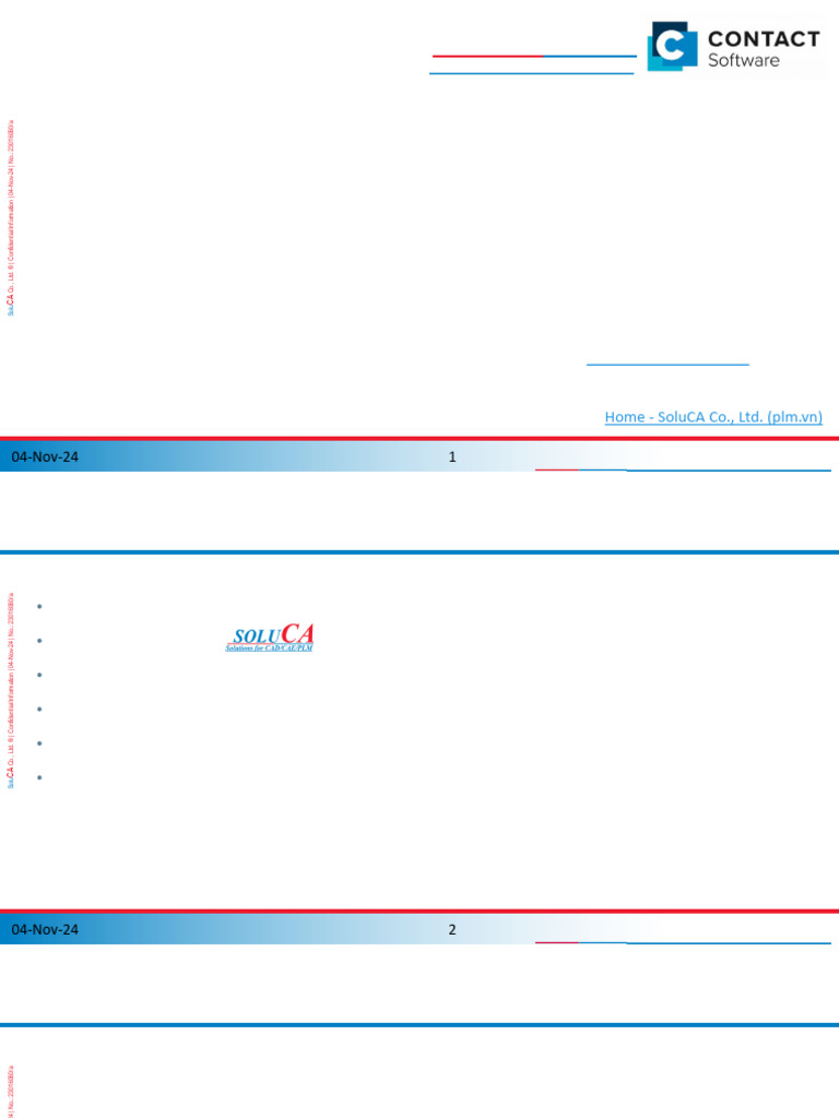 D000875-a-INTRODUCTION TO SOLUCA | PDF | Product Lifecycle | Engineering