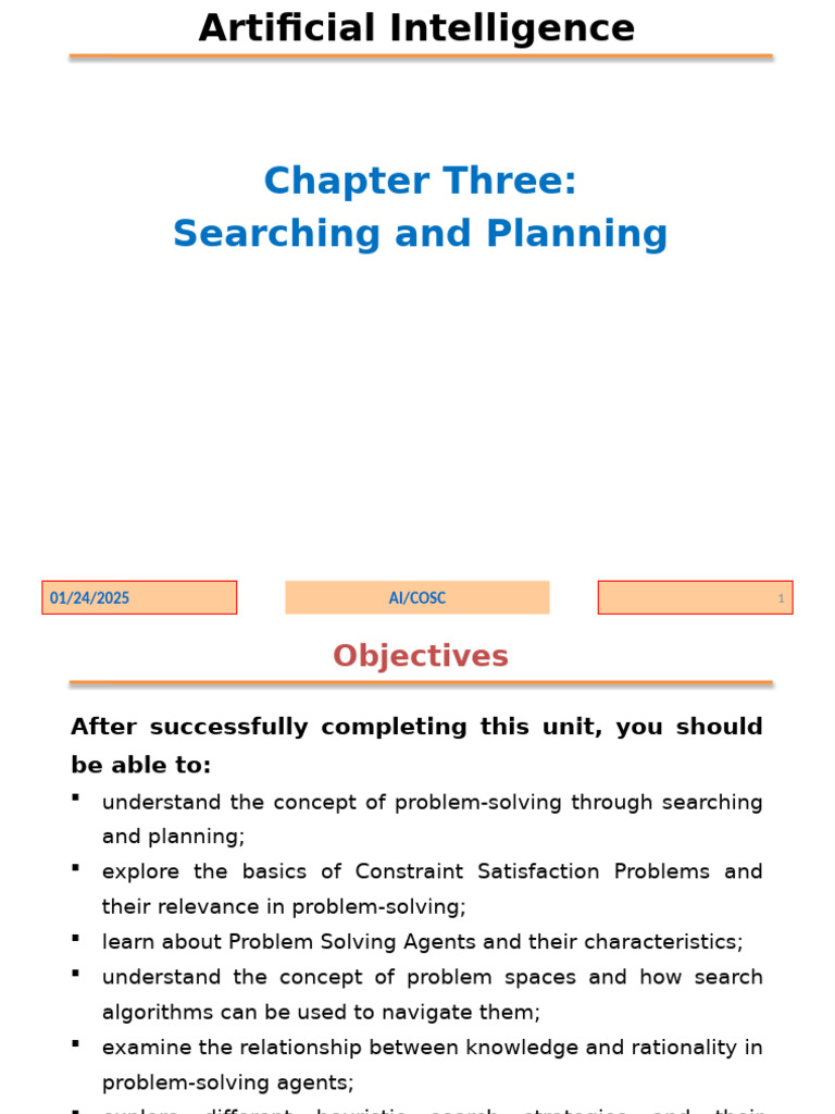 AI Problem Solving: Search & Planning | PDF | Theoretical Computer Science | Algorithms