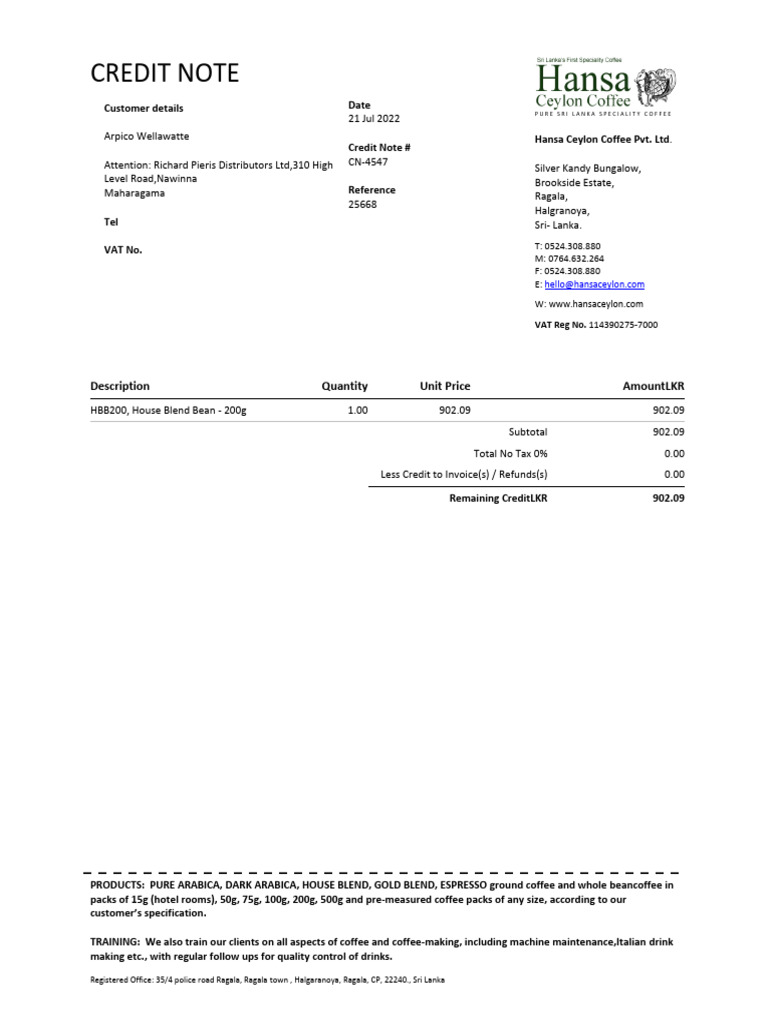 Credit Notes 23aug2024 | PDF | Cheque | Payments