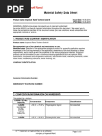 MSDS Ultra Coolant | PDF | Firefighting | Dangerous Goods
