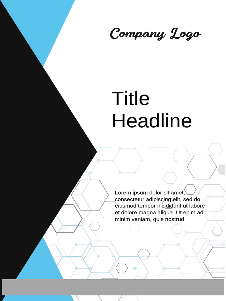 Cover Page Template 5 TemplateLab | PDF