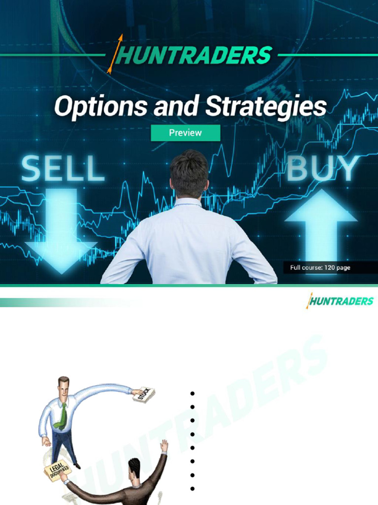 7_HUNTRADERS_options-and-strategies_preview (1) | PDF | Option (Finance) | Arbitrage