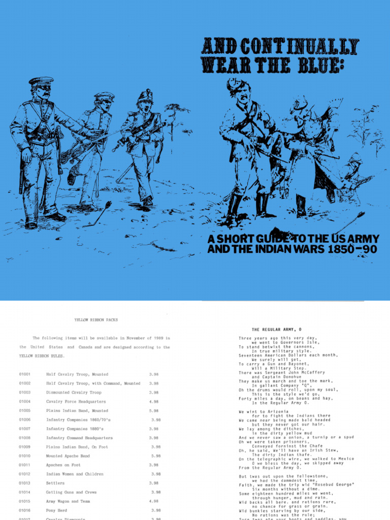 And - Continually.wear - The.blue. .Indian - wars.US - Army.guide ...