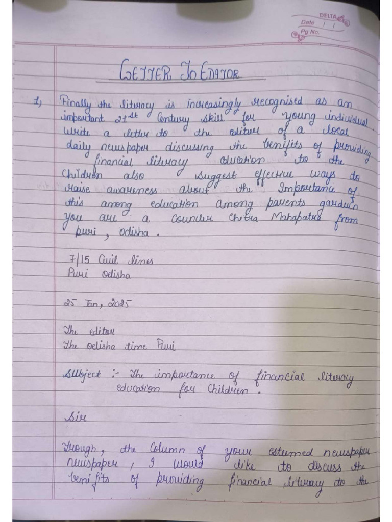 Letter To Edit | PDF