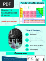 Reactivity Series Mnemonic | PDF
