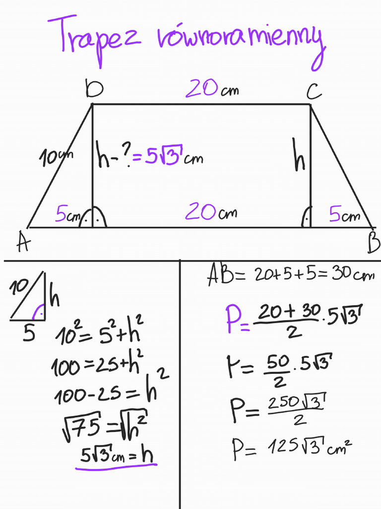 Trapez Równoramienny | PDF
