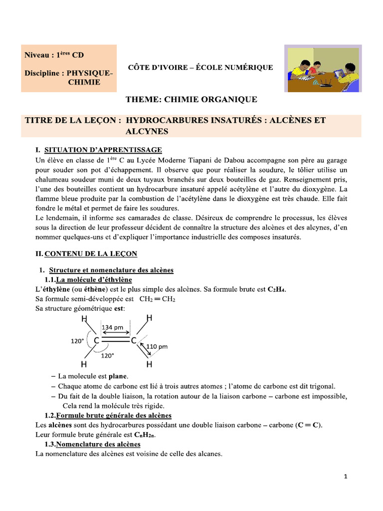 Les Alcenes | PDF