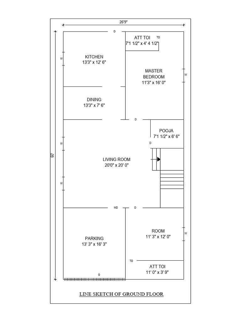 5A House GF Sketch | PDF