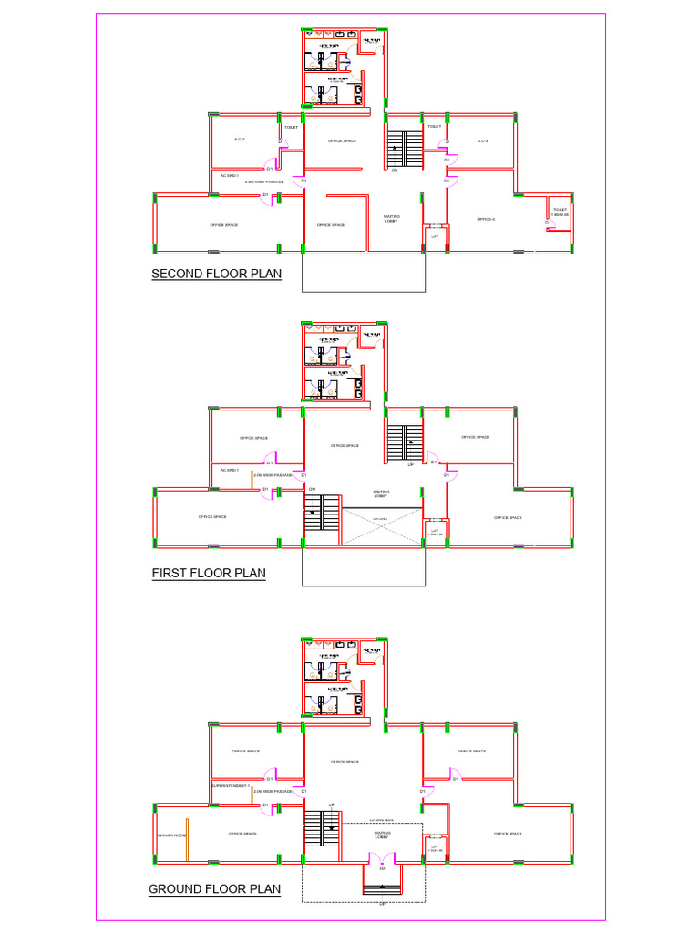 Customs Building With Toilet Block 23.12.2024 | PDF