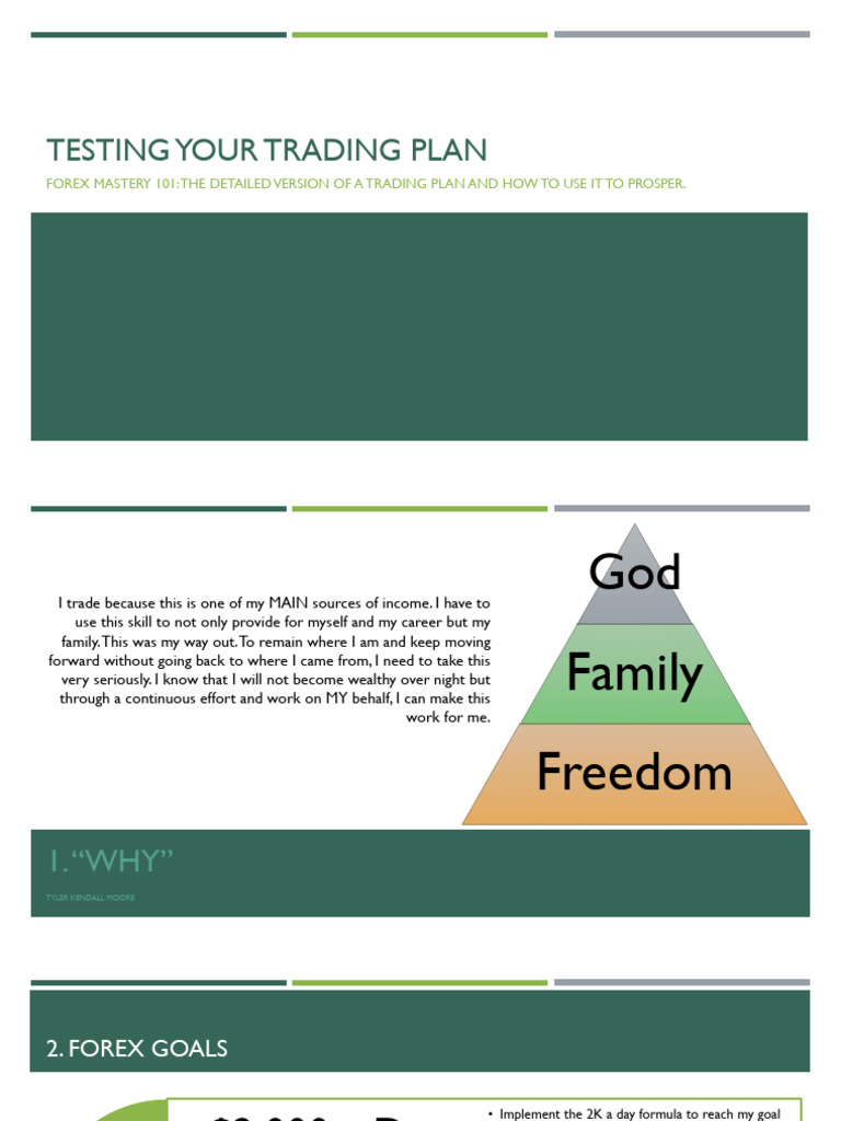 Forex Trading Plan for Daily Profit | PDF | Market (Economics ...