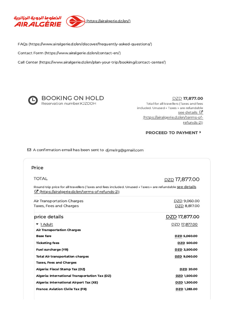 Djamel air Algérie | PDF | Airlines | Civil Aviation