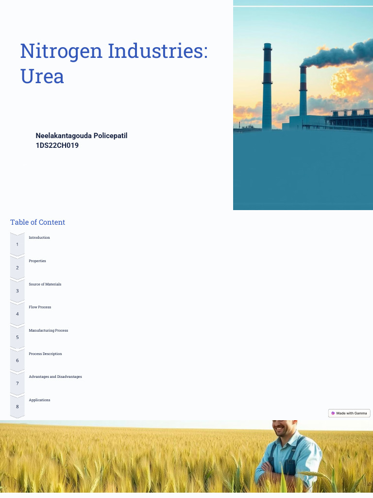 ppt_urea_finally[1] | PDF | Urea | Ammonia