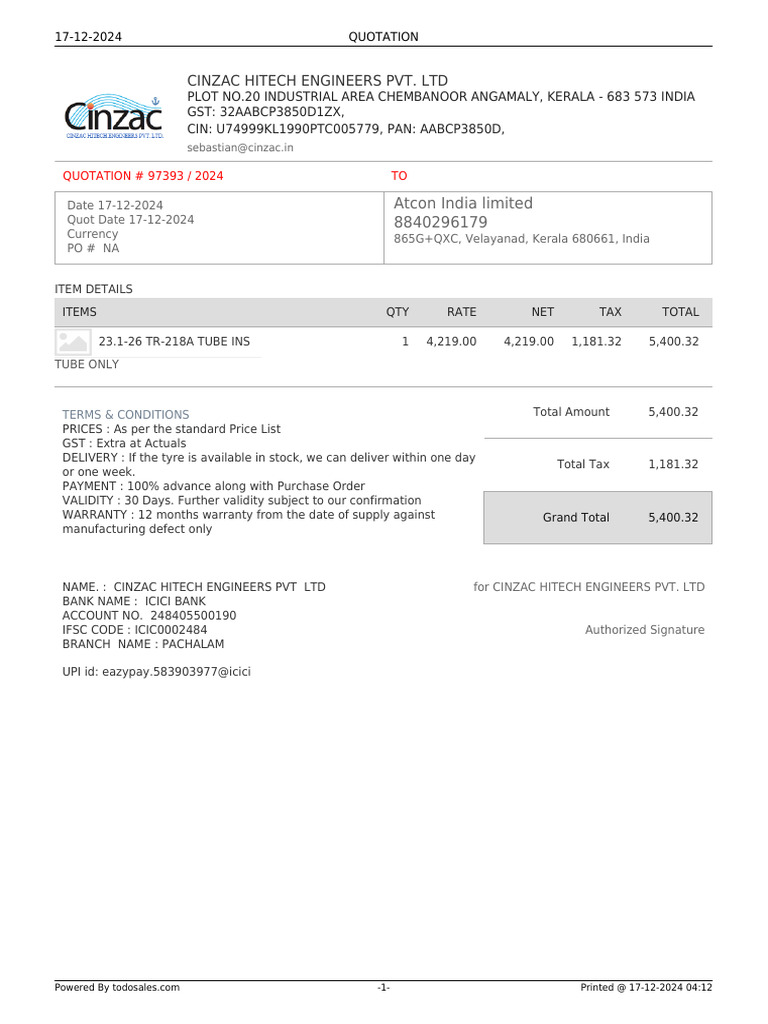 quotationgenerated-7 | PDF