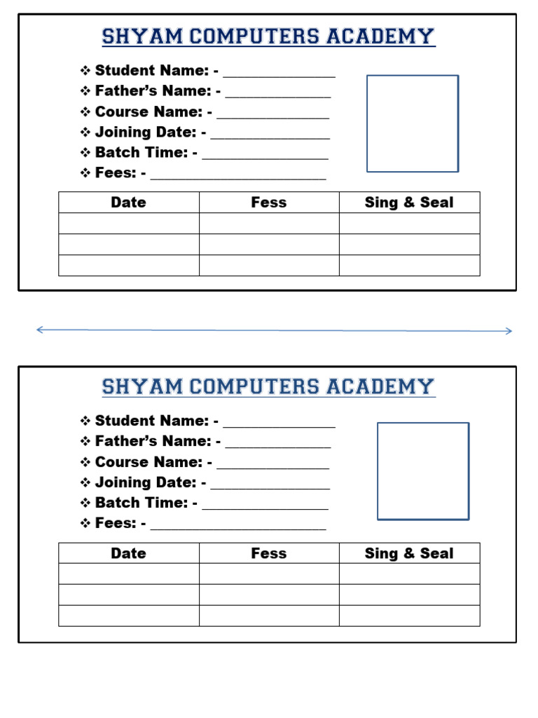 Shyam Computers Academy | PDF