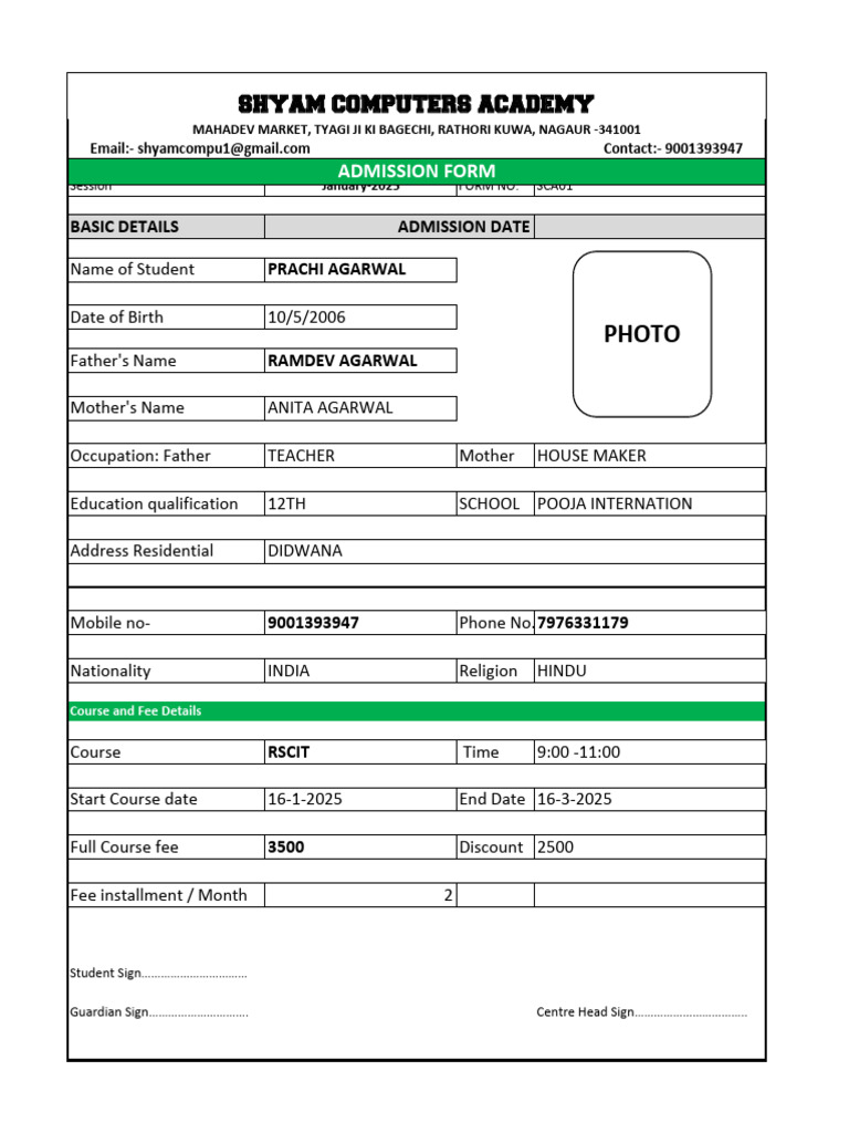 Form | PDF
