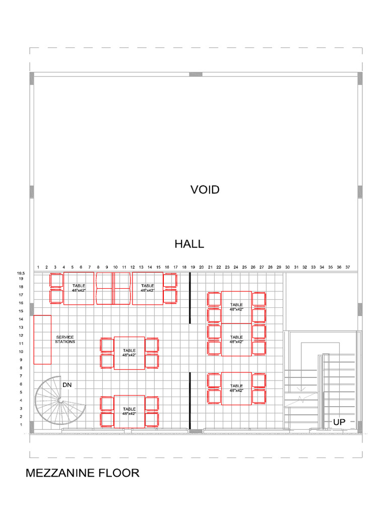 Mezanine Floor Plan - 181224 | PDF