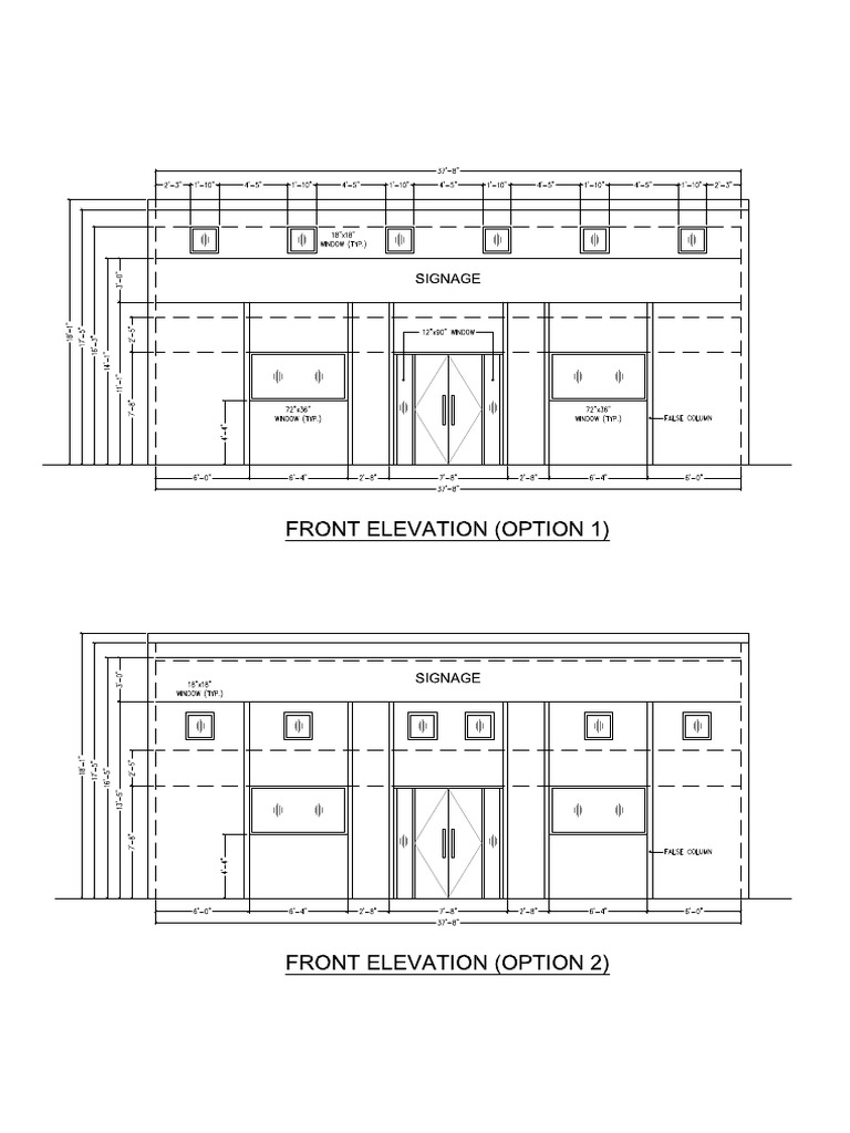 Front Elevation(s) | PDF