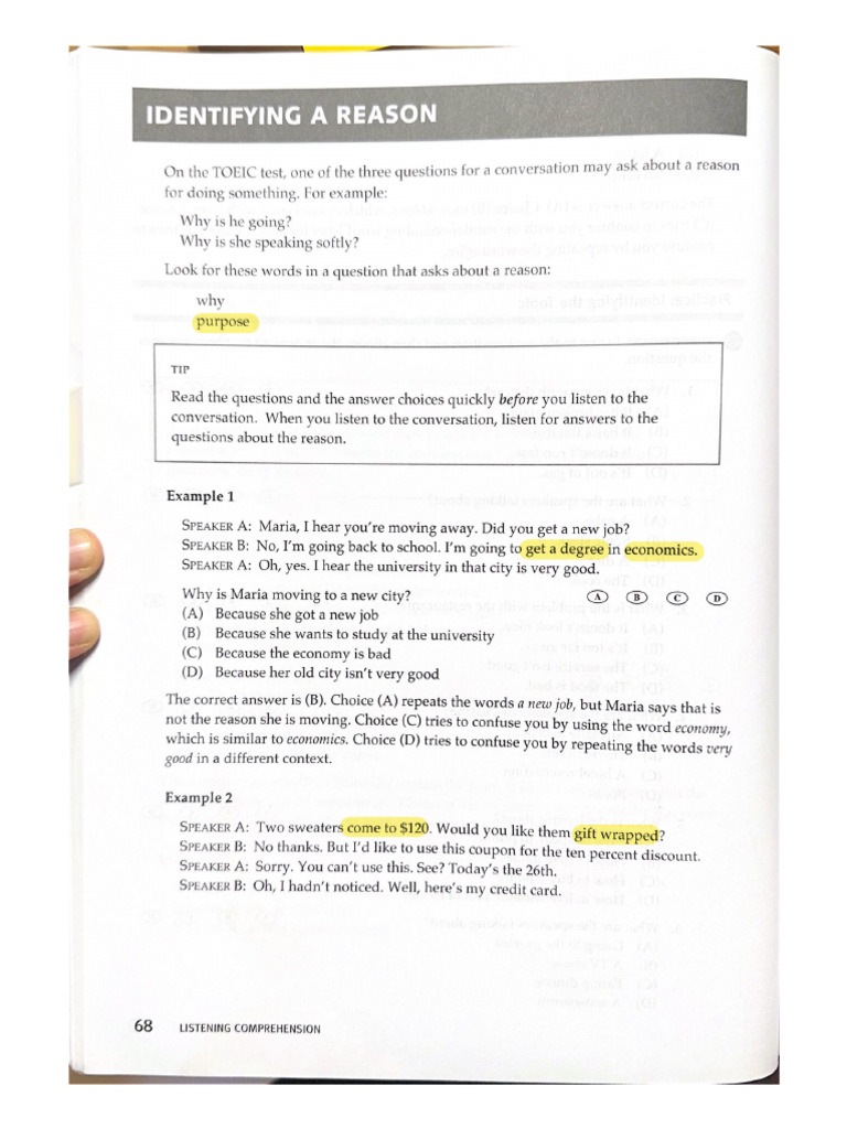 068-070 Part 3 IDENTIFYING A REASON | PDF