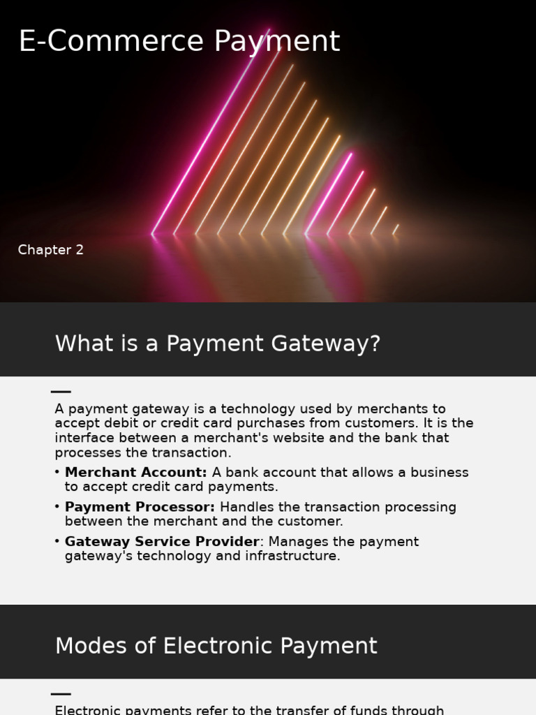 E-Commerce Payment | PDF | Security | Computer Security