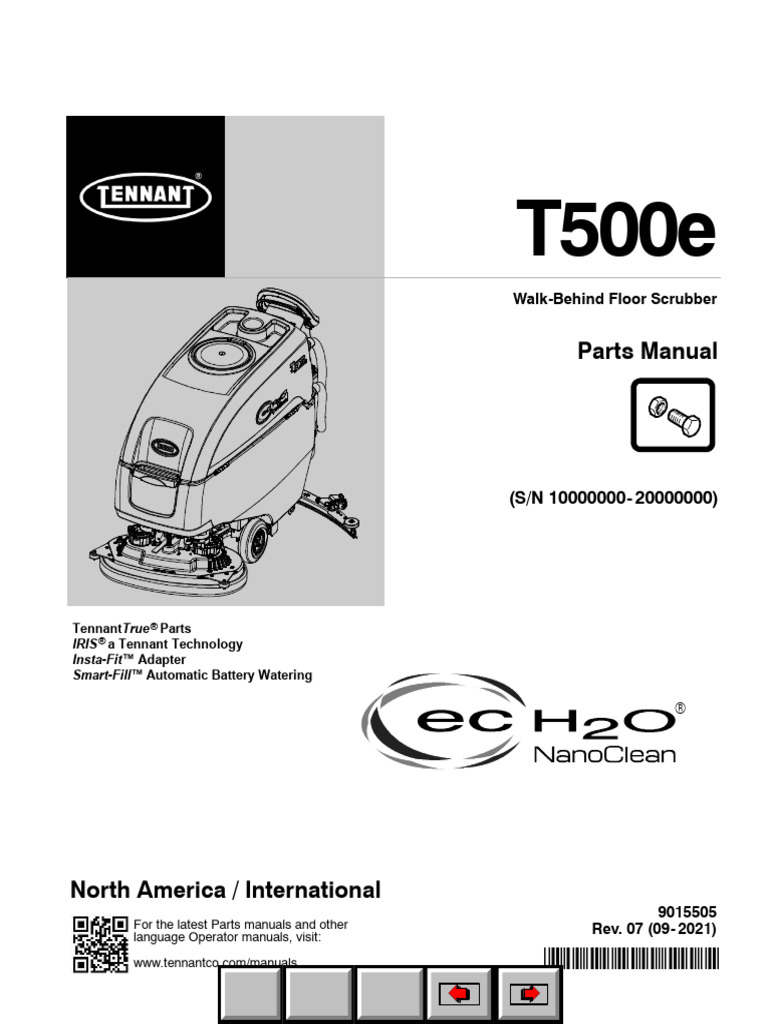 T500e Parts Manual | PDF | Manufactured Goods