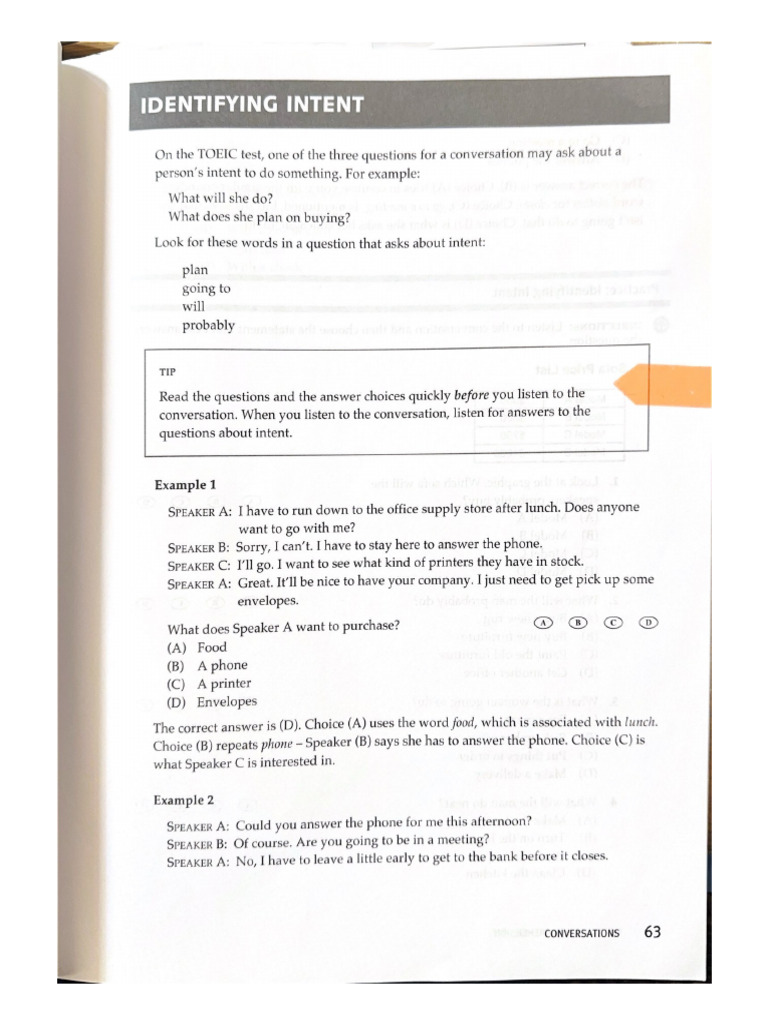 063-065 Part 3 IDENTIFYING INTENT | PDF