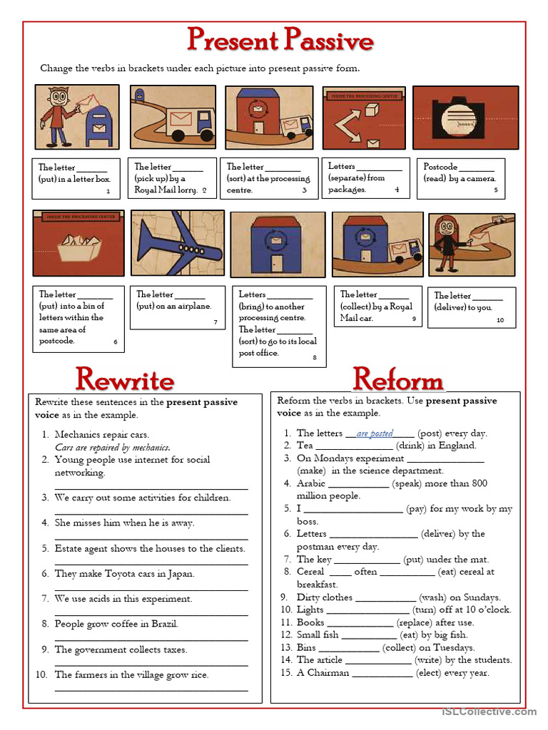 Passive Voice - Present Simple | PDF