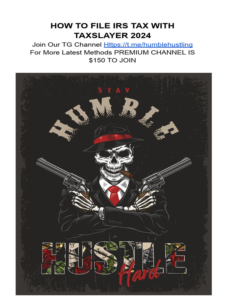 Taxslayer 2024 Method (I) | PDF