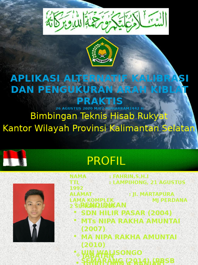 Kalibrasi Arah Kiblat dengan Aplikasi Android | PDF
