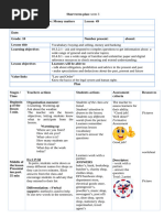 Grade 7 EMS Term 1 Lesson Plans | PDF | Lesson Plan | Teaching Method