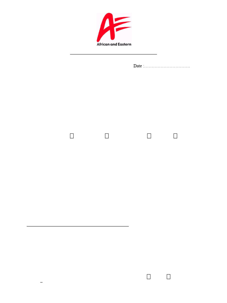 Account Opening Form - Updated 07.02.21 | PDF