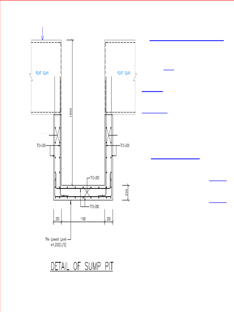 Sump Pit Drawings | PDF